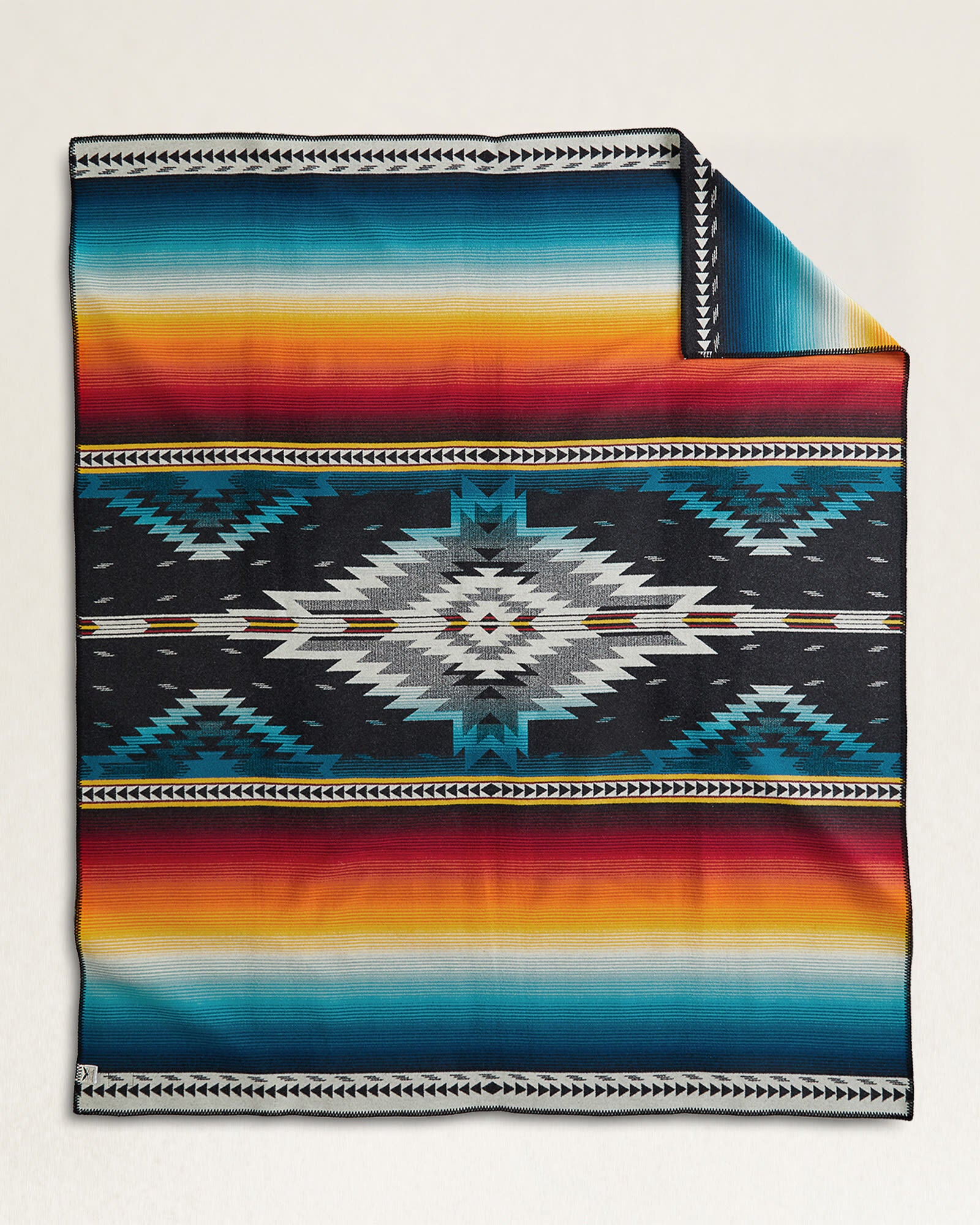 Saltillo Sunset Wool Blanket by Pendleton | Pacific Blanket Trading Post Saltillo Sunset Wool Blanket by Pendleton | Pacific Blanket Trading Post